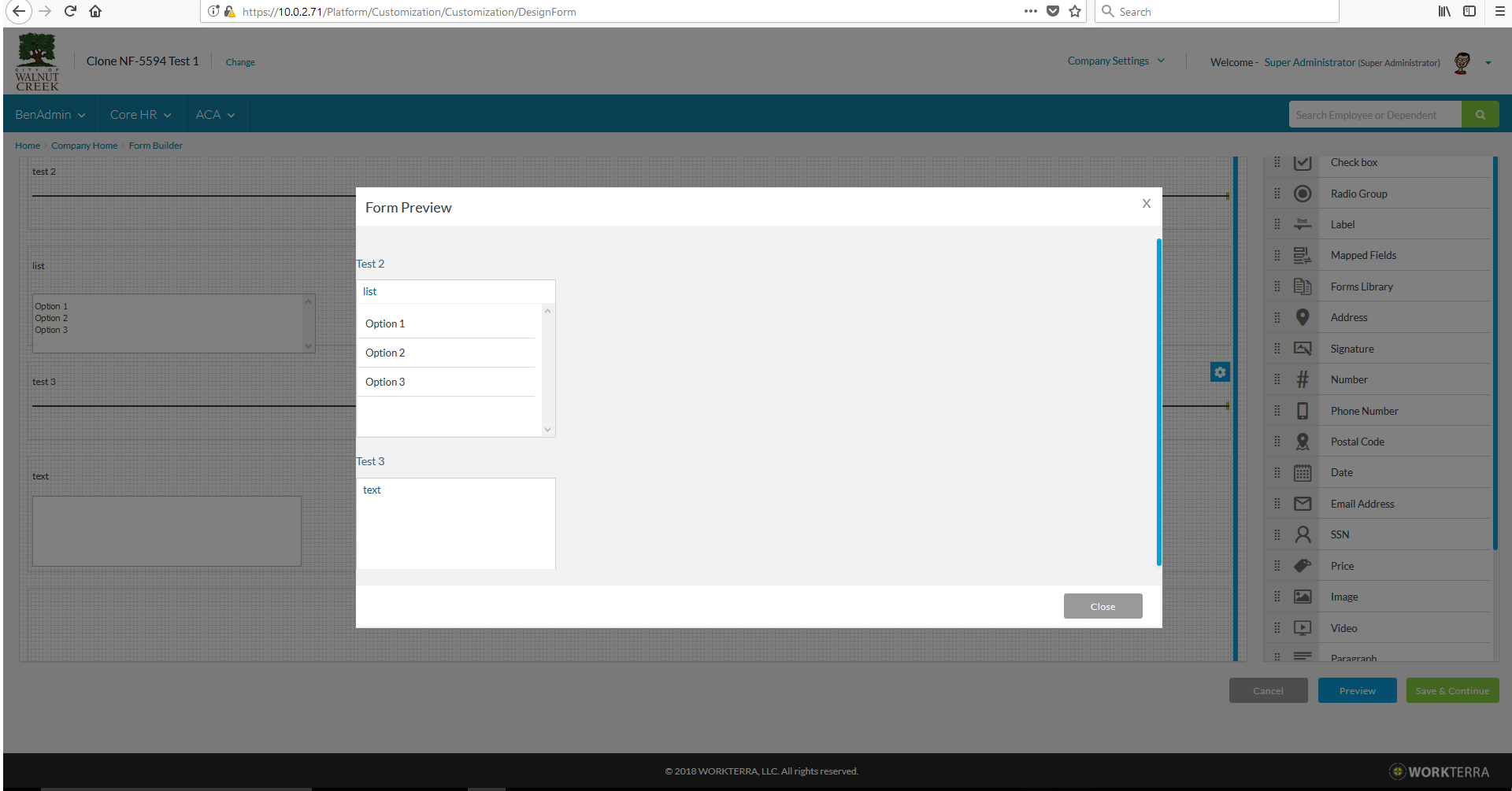 Wb 1012 Css Server Encountered Internal Error When Accessing A Form In Workterra Workterra Jira